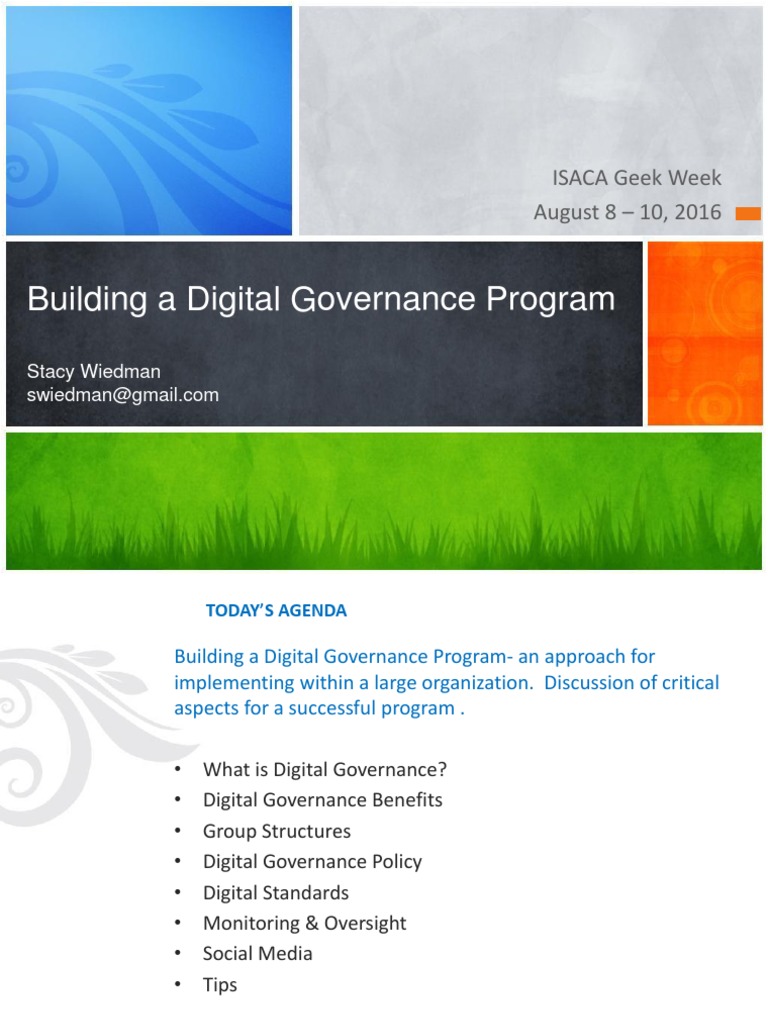 Digital Governance | PDF | Governance | World Wide Web