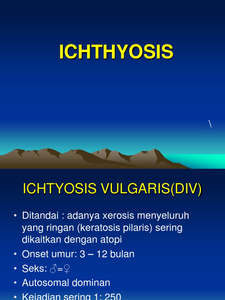 Icththyosis Vulgaris Pdf