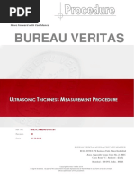 UT Procedure For Thickness Measurement Rev 07 | PDF | Calibration ...