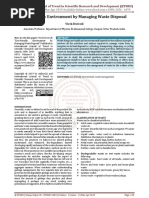 LESSON PLAN Waste Disposal | PDF | Sewage Treatment | Waste