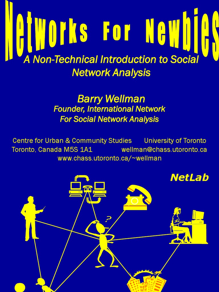 A Non-Technical Introduction To Social Network Analysis Barry Wellman ...