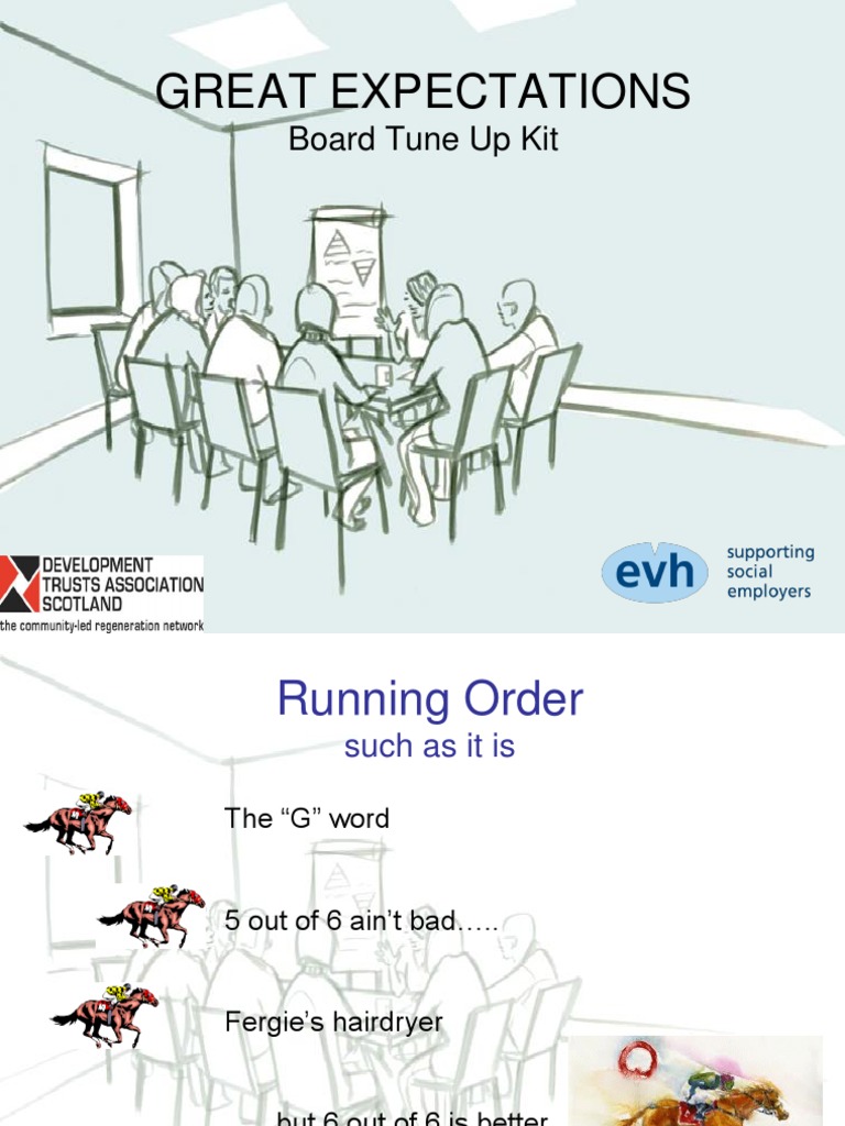 Great Expectations: Board Tune Up Kit | PDF | Chief Executive Officer ...