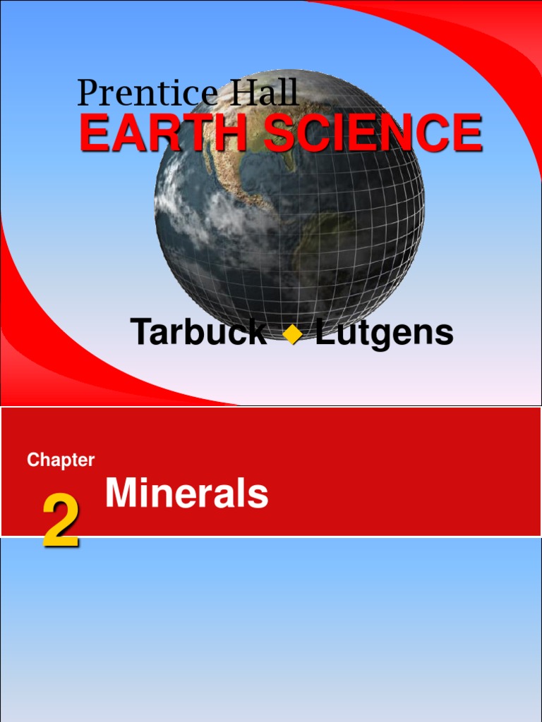Prentice Hall: Earth Science | PDF | Minerals | Chemical Elements
