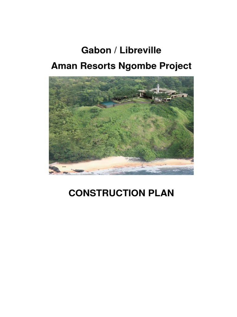 Construction Plan | PDF | Precast Concrete | Concrete