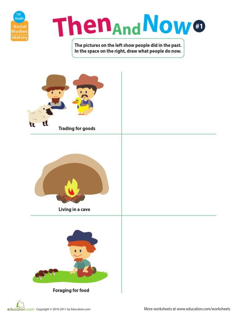 Past Present Then Now 1 | PDF