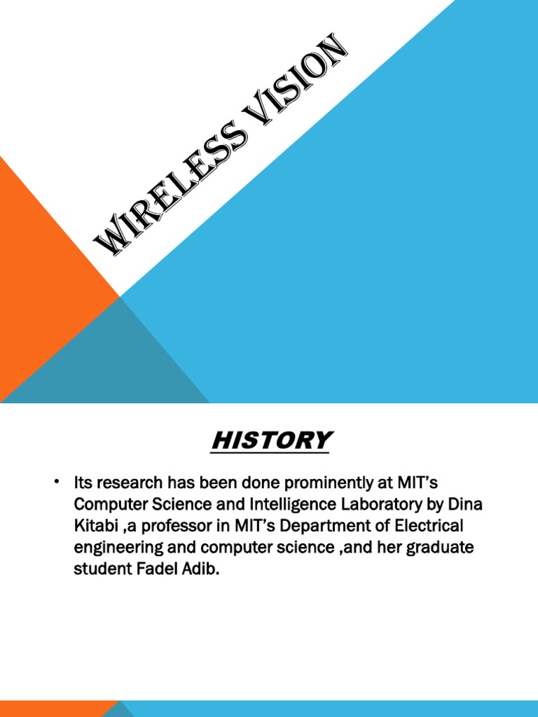 Wireless Vision | PDF | Antenna (Radio) | Radar