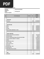 Contoh RAB Desain Interior | PDF