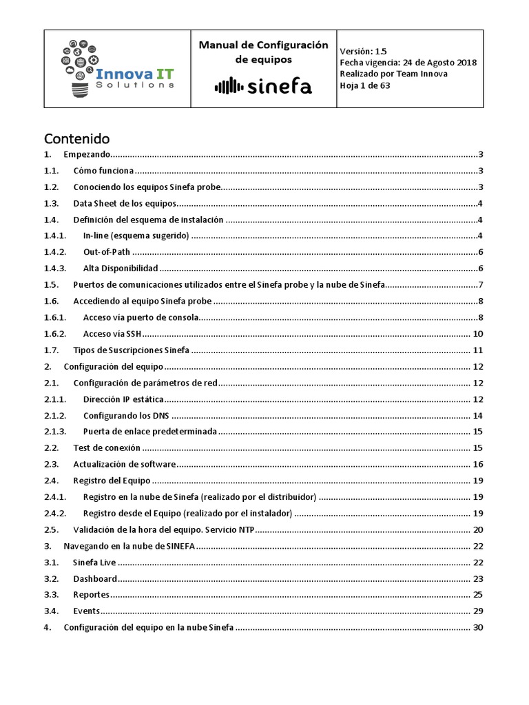 Exinda 8063 Data Sheet | PDF | Dirección IP | Directorio Activo