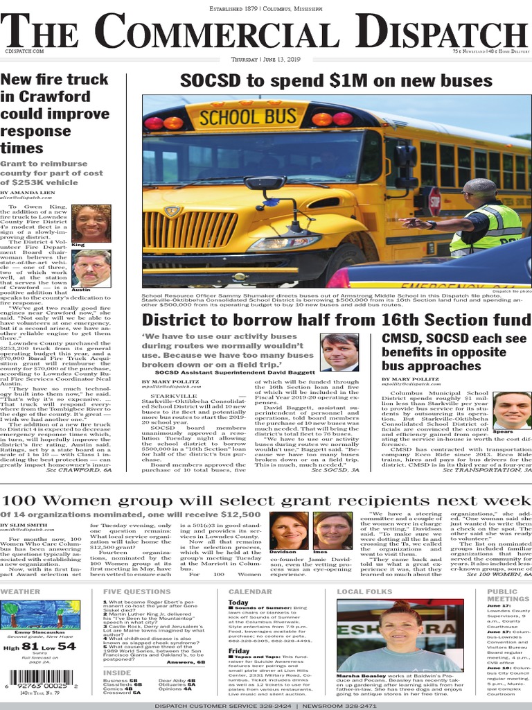 Commercial Dispatch Eedition 6-13-19 | PDF | United States Postal ...