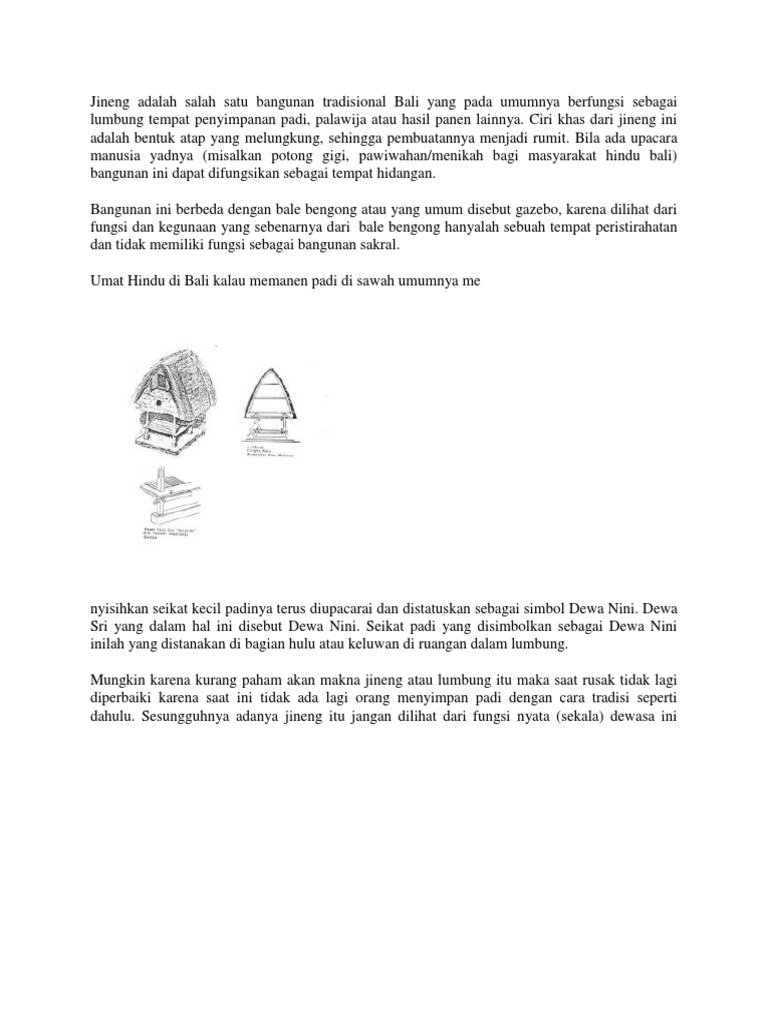 Pengertian Jineng | PDF