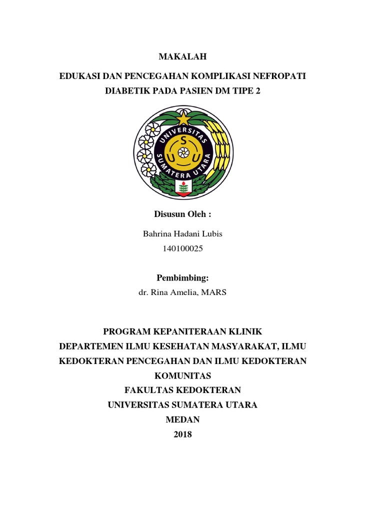 Pencegahan Komplikasi DM | PDF