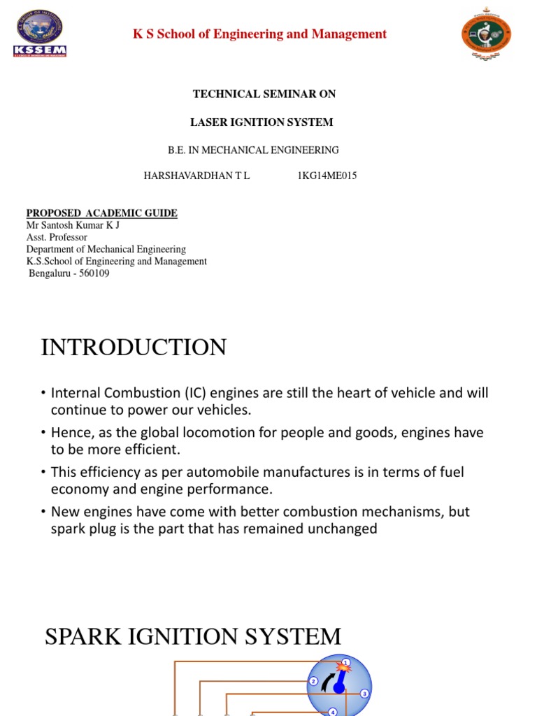 Laser Ignition System | PDF | Combustion | Internal Combustion Engine