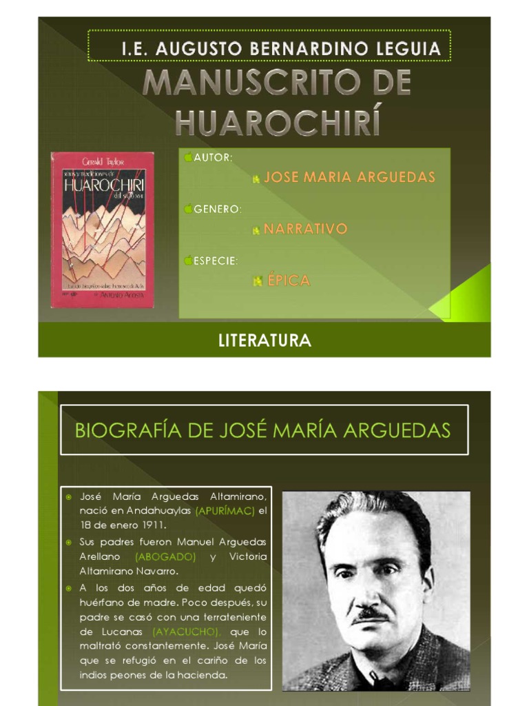 Manuscrito de Huarochiri | PDF | Idiomas