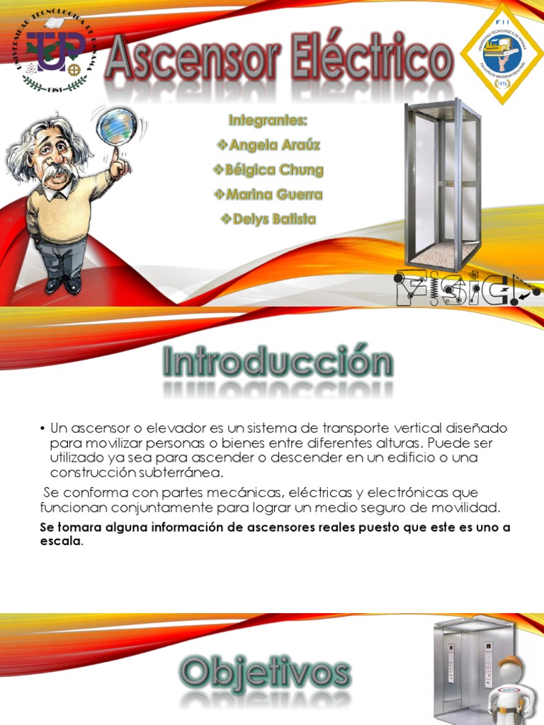 Ascensor Electrico Proyecto Final | PDF | Ascensor | Electricidad