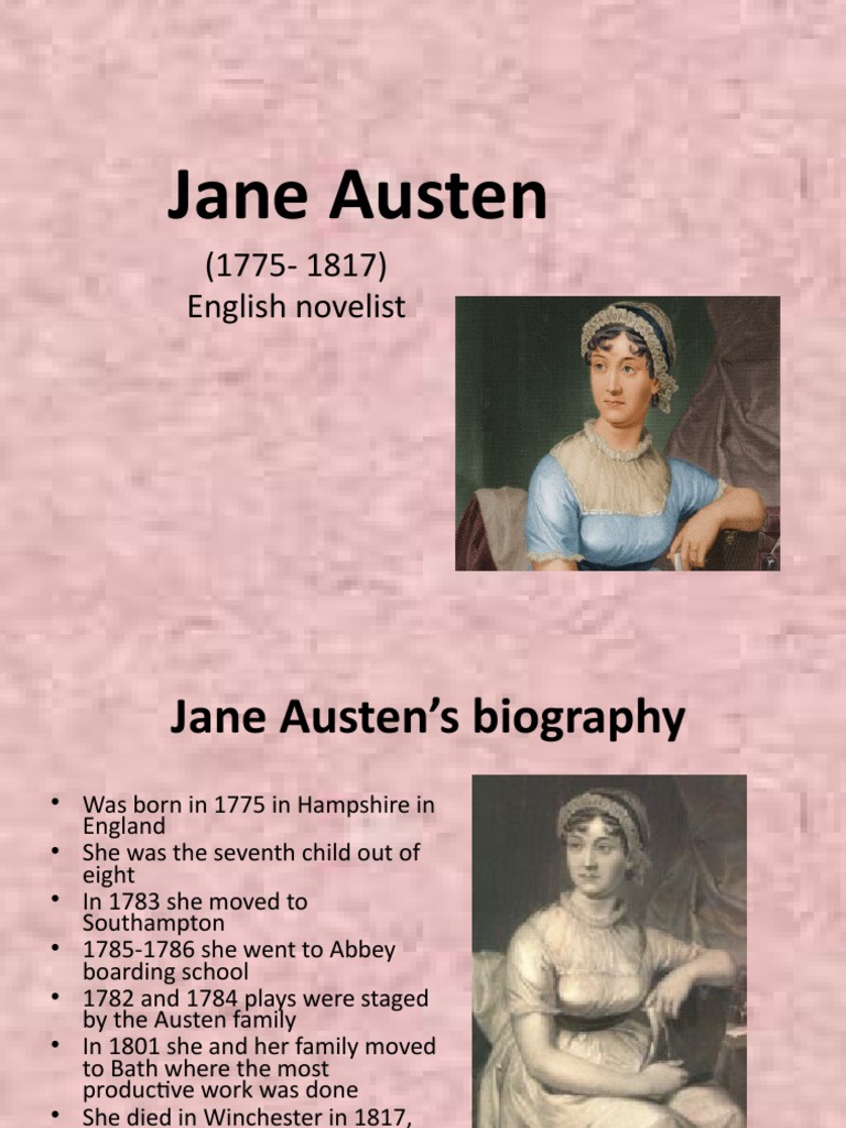 Jane Austen 1775 1817 English Novelist PDF Jane Austen Mr. Darcy