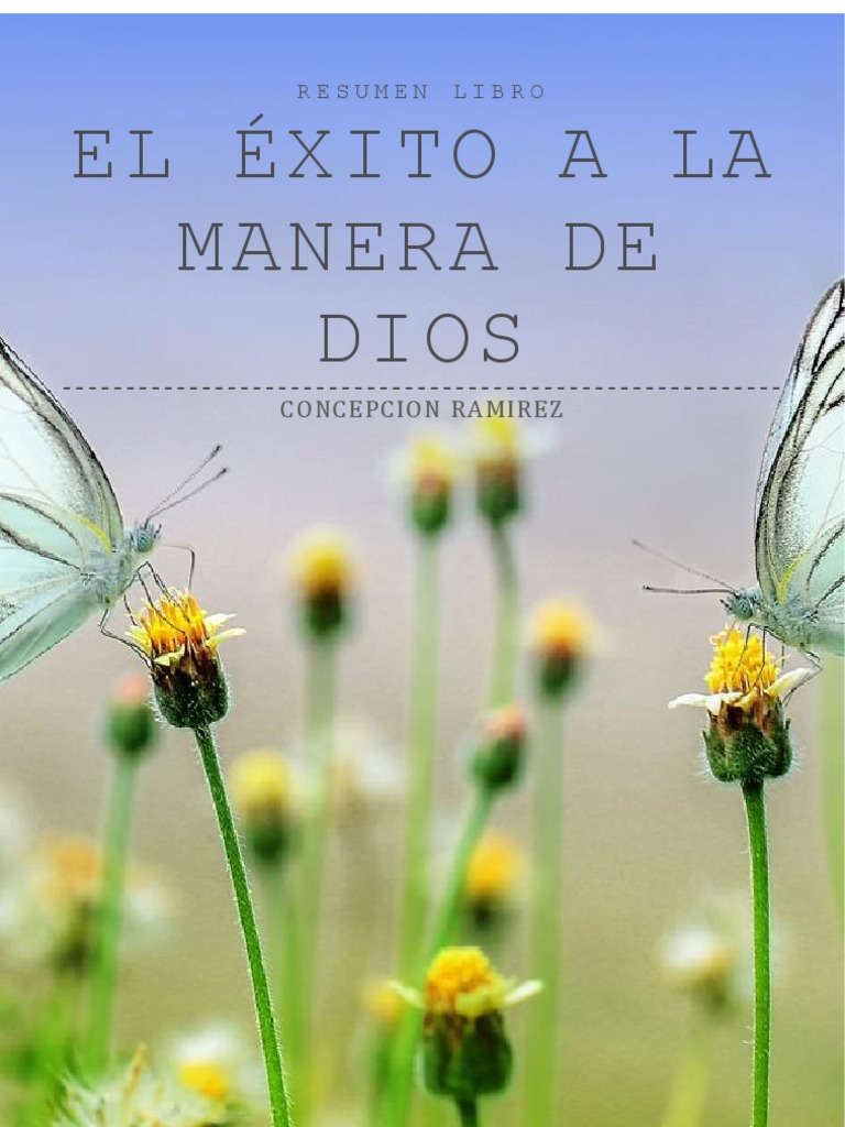 El Éxito A La Manera de Dios | PDF | Fe | Concepciones de dios