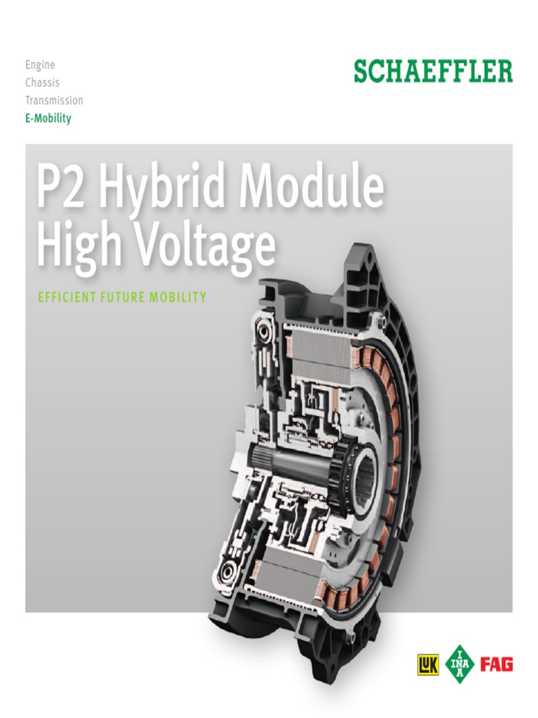 Hybrid P2 Shaefller | PDF | Hybrid Vehicle | Electric Motor