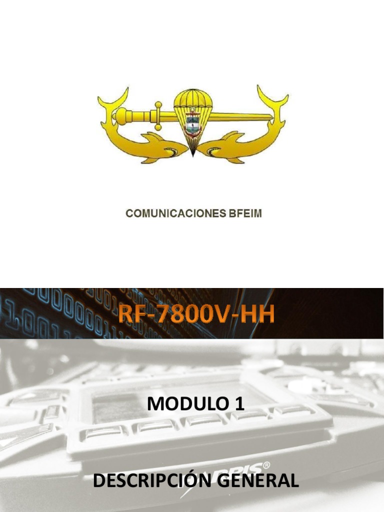 Manual del RF-7800V-HH en Español | PDF | Micrófono | Telecomunicaciones