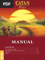 Catan ManualDeLosColonos Reglas | PDF | Naturaleza | Ocio