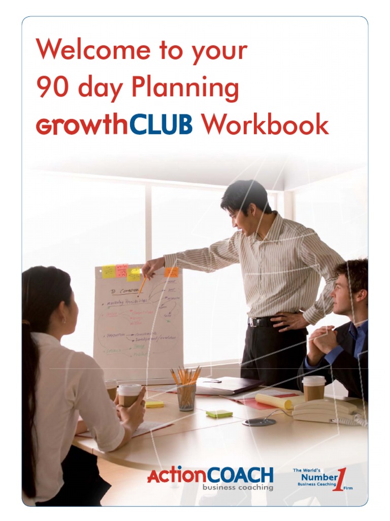 ActionCOACH Growth Club Workbook | PDF | Goal | Sales