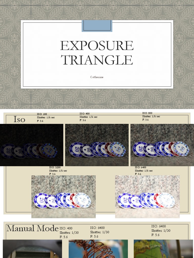 Exposure Triangle | PDF | Film Speed | Photography Equipment