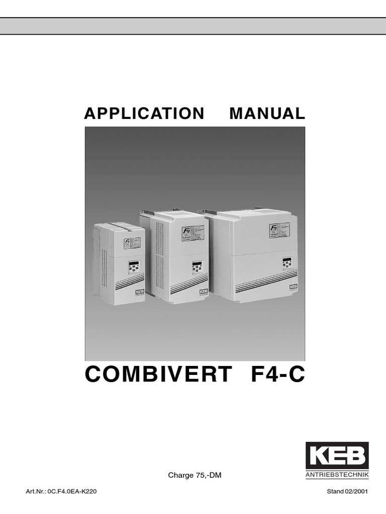 Combivert F4-C Manual | PDF | Rectifier | Power Inverter