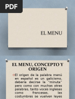 Tema 3 Planeación de Menus | PDF | Artes culinarias | Alimentos