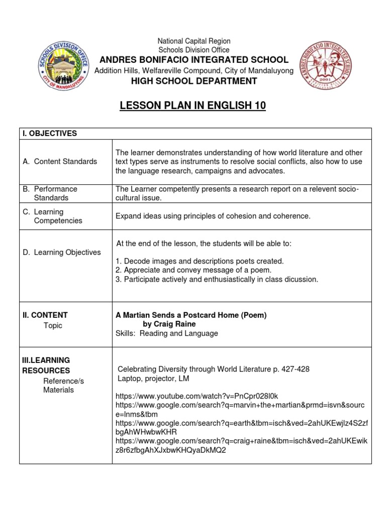 A Martian Sends A Postcard Home | PDF | Young Adult