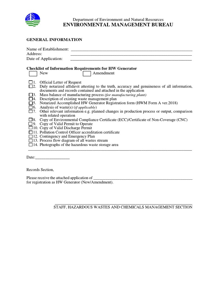 Checklist For Generator 1 | PDF