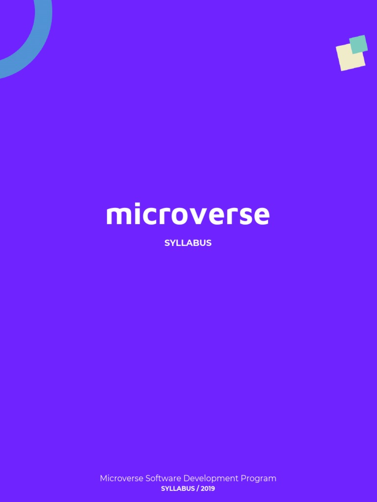 Microverse Bootcamp Syllabus 2019 | PDF | Ruby On Rails | Object Oriented Programming