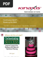 Kinaxis Rapid Response Edited | PDF | Supply Chain Management | Forecasting