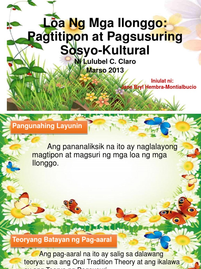 Loa NG Mga Ilonggo | PDF