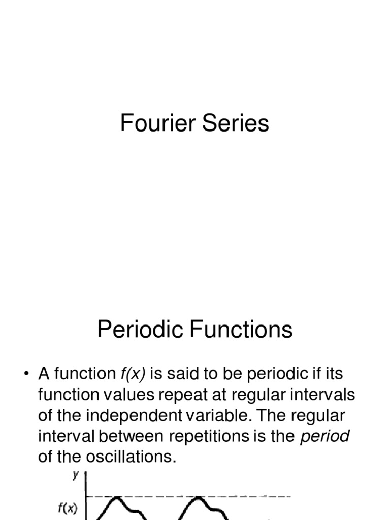 Fourier Series Problems and Answers | PDF | Fourier Series ...