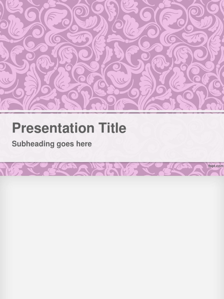 Presentation Title: Subheading Goes Here | PDF