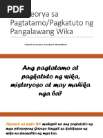 Teoryang Innative | PDF