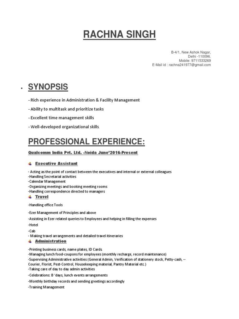 Updated Resume Rachna Singh | PDF | Business
