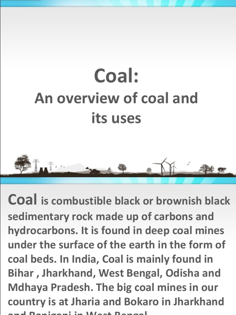 PowerPoint - An Overview of Coal and Its Uses | PDF | Coal | Fuels