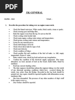 OISD 225 TT Decantation Procedure - Check List | PDF | Oil Tanker ...