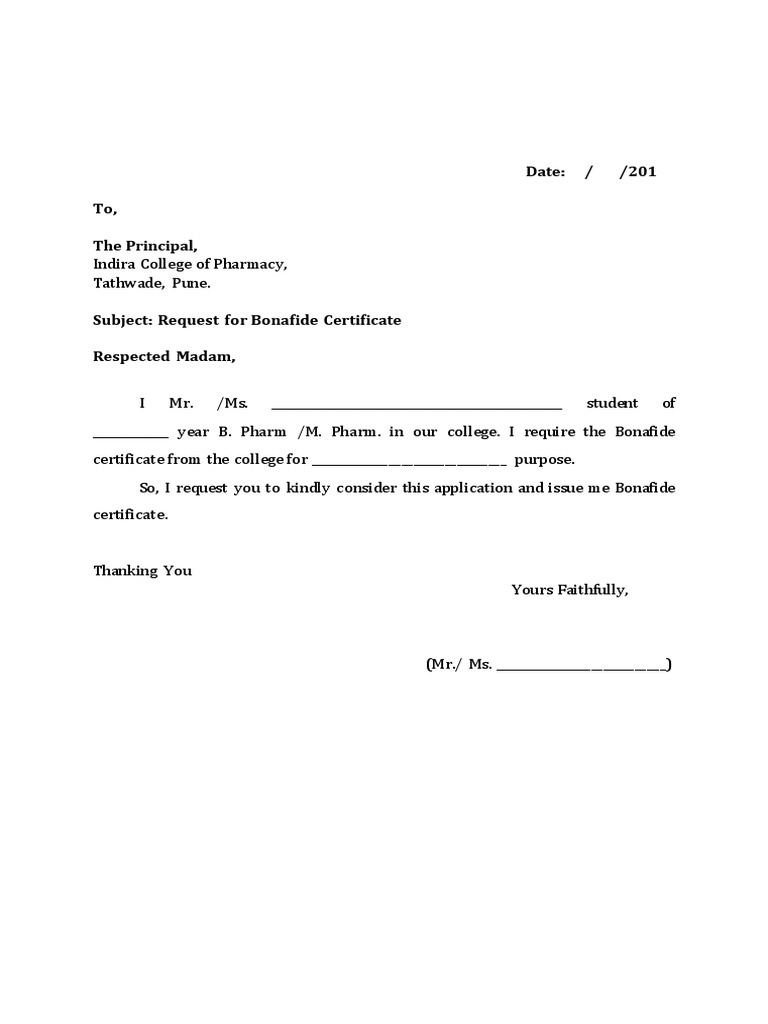 application-for-bonafide-certificate