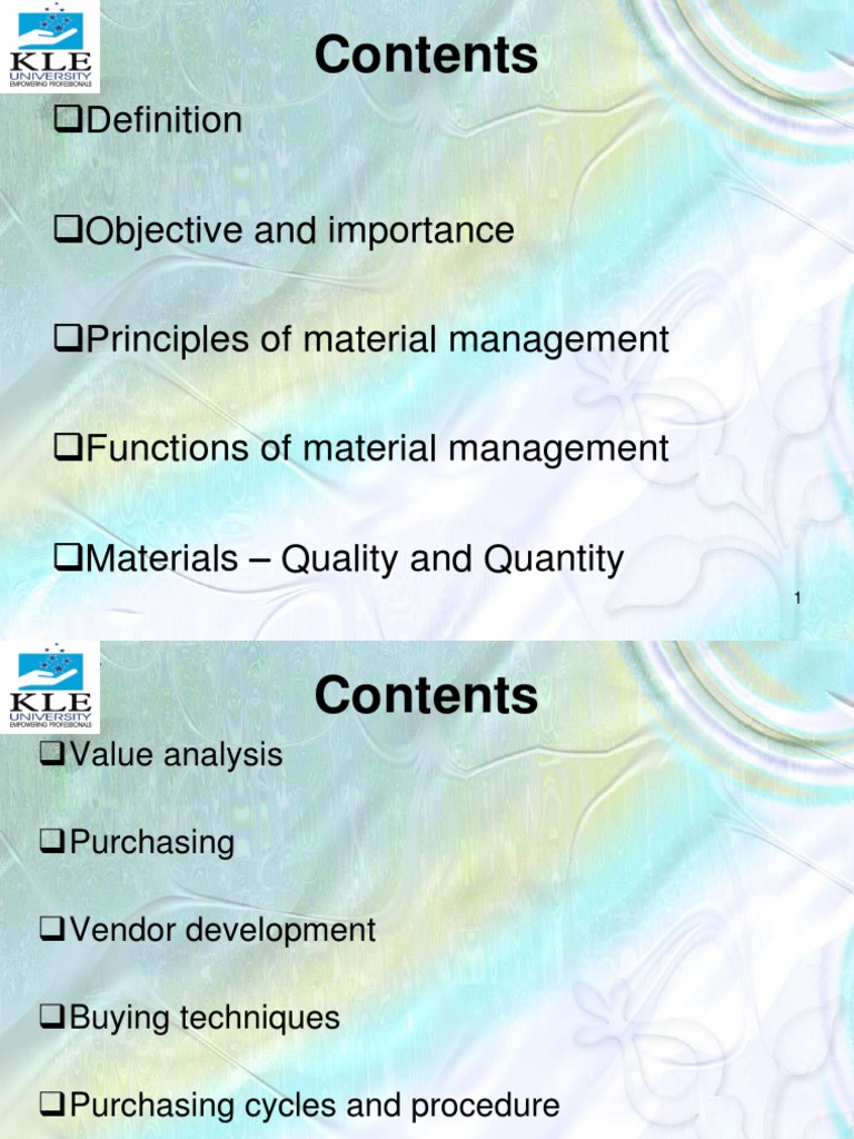 Management Techniques and Medical Materials | PDF | Inventory | Prices