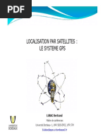 Cours Exposé GPS | PDF | Système de positionnement global | Satellite
