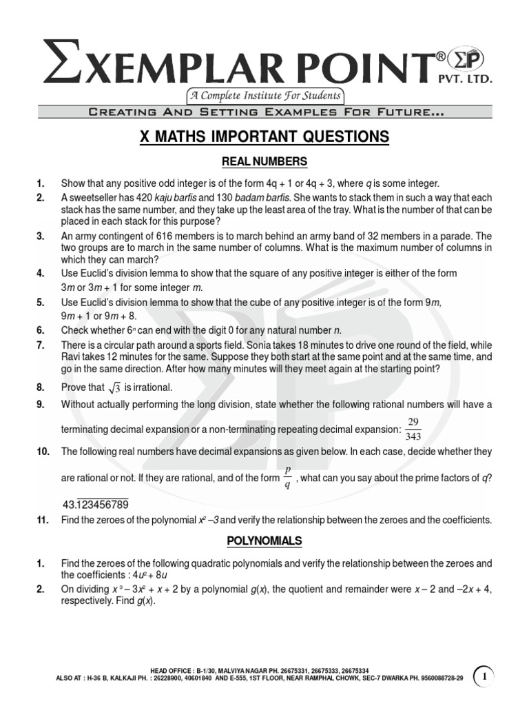 Explar Point Questions | PDF | Circle | Triangle