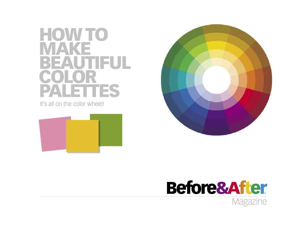 Color Palette Design Guide | PDF | Artistic Techniques | Communication ...