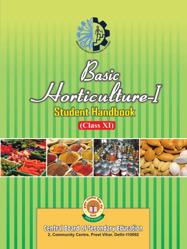 Basic Horticulture-I XI PDF | PDF | Vegetables | Horticulture