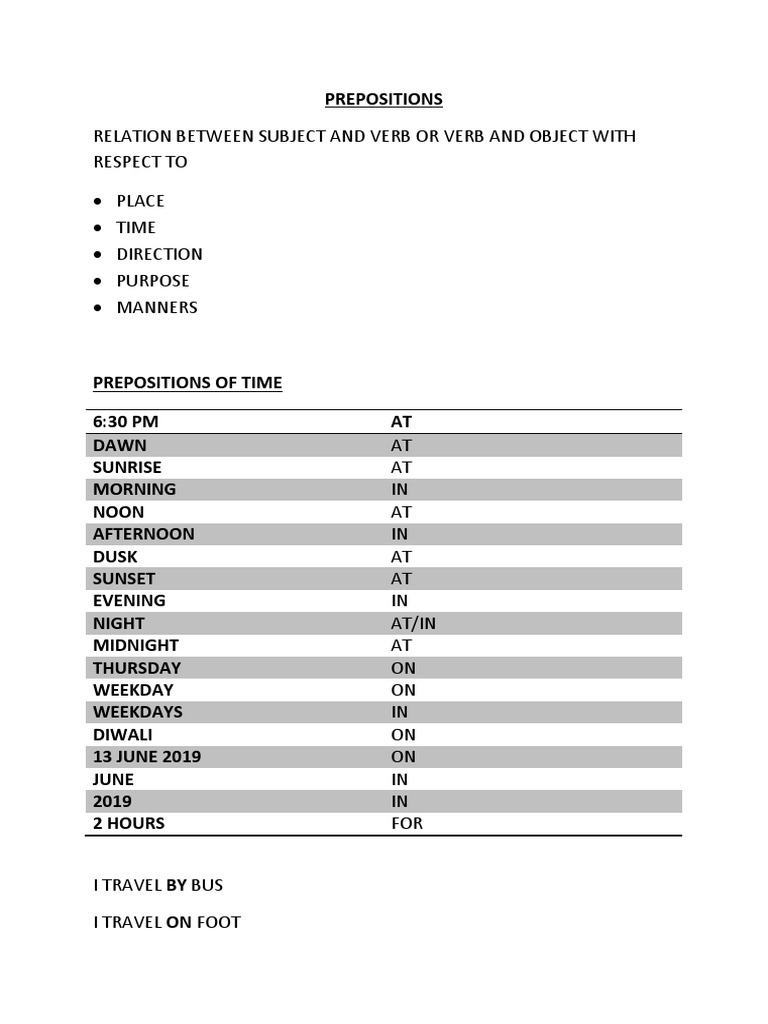Relation Between Subject and Verb or Verb and Object With Respect To ...