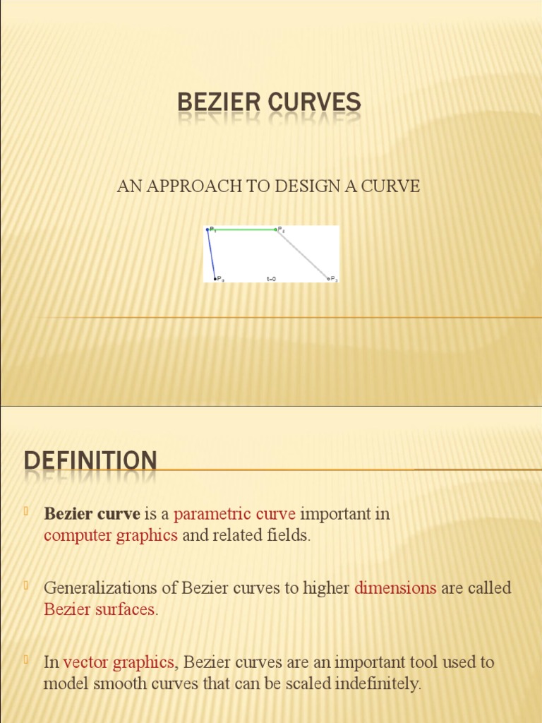 An In Depth Exploration Of Bezier Curves Their Properties