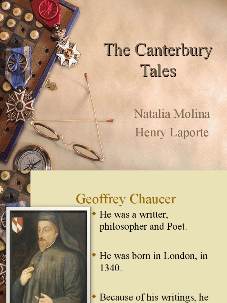 Chaucer's Canterbury Tales: A Literary Masterpiece | PDF | The ...