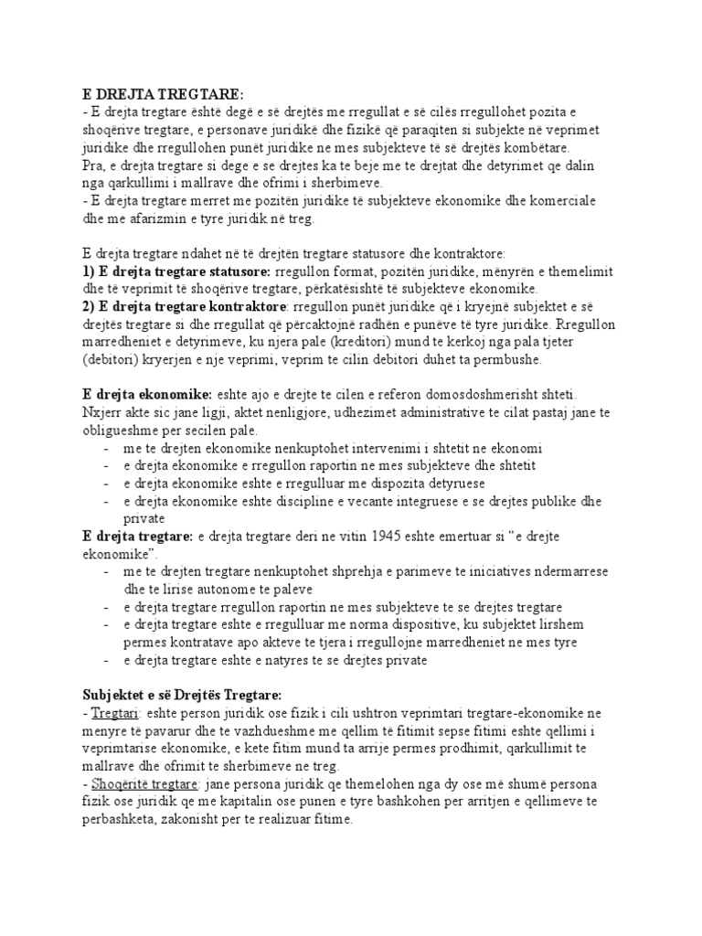 E Drejta Tregtare Valbon Mulaj | PDF