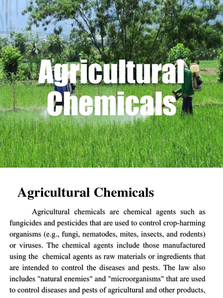 Final Agri Chem | PDF | Plant Hormone | Herbicide