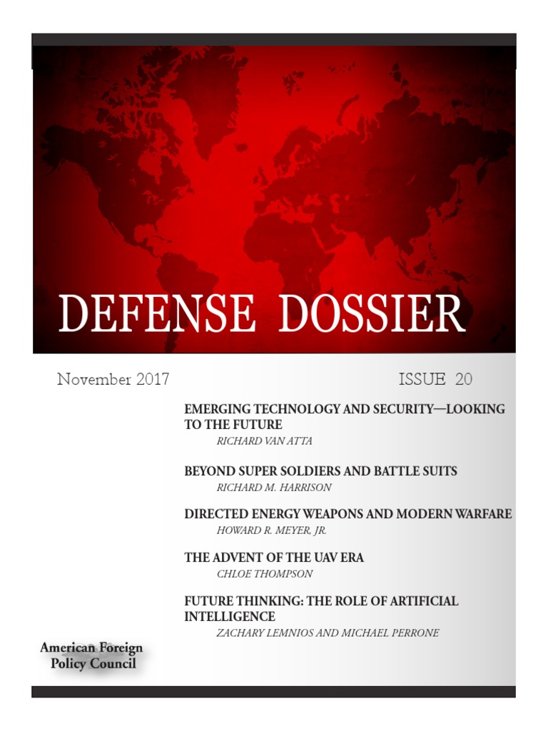 Defense Dossier Issue 20 PDF | PDF | National Security | United States ...